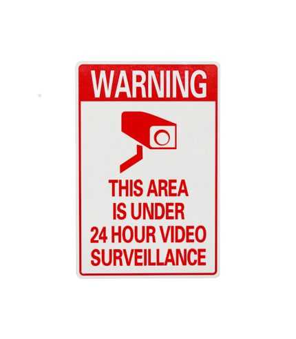 24 Hour Video Surveillance Warning Sign 200x300mm - Fantastic Signs