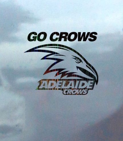 AFL Sticker Adelaide Crows Vehicle Window Decal - Fantastic Signs