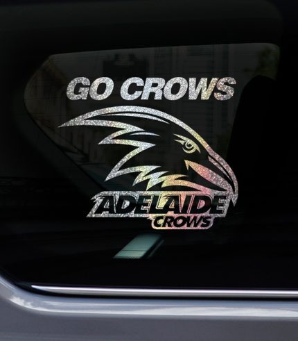 AFL Sticker Adelaide Crows Vehicle Window Decal - Fantastic Signs