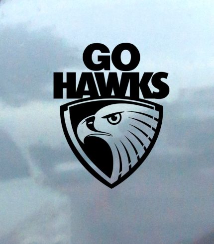 AFL Stickers Hawthorn Hawks Vehicle Decal - Fantastic Signs
