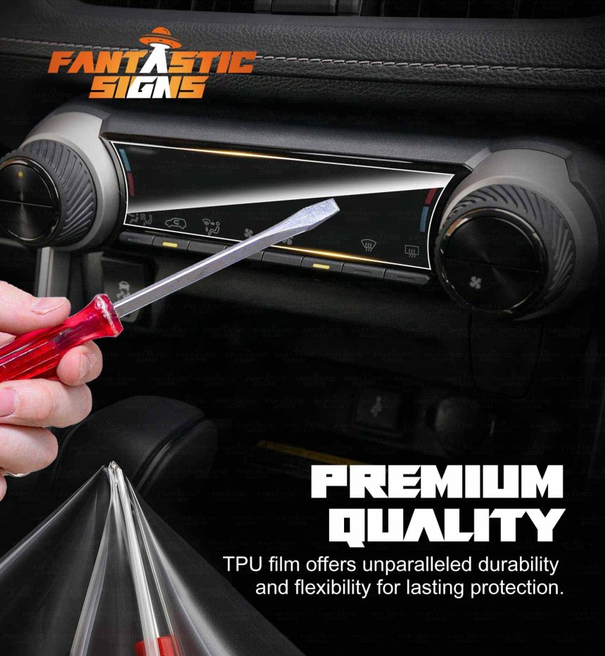 Climate Control Protector for Toyota RAV4 2019-2024- Fantastic Signs