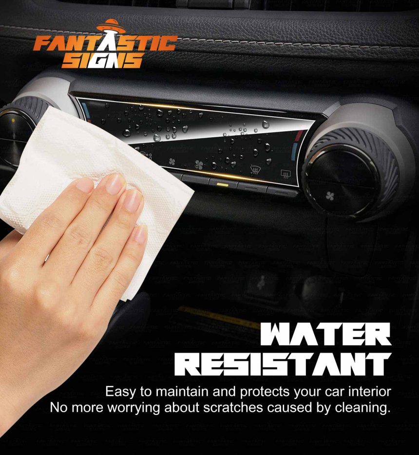 Climate Control Protector for Toyota RAV4 2019-2024- Fantastic Signs