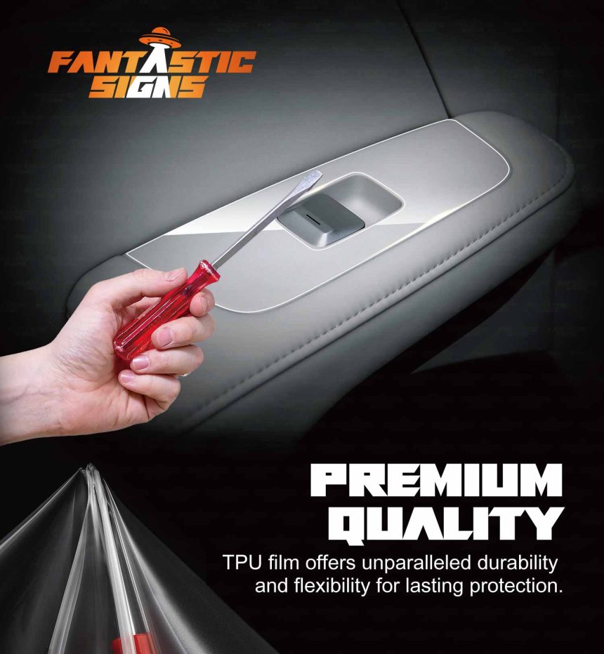 Window Control Panel Protector for XPeng G6 2024-2025- Fantastic Signs