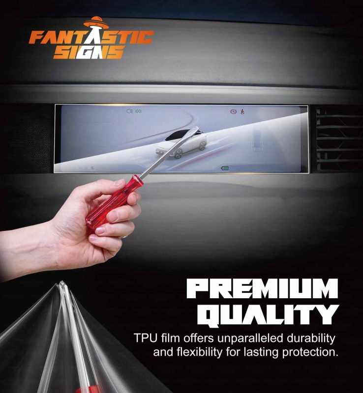 G6 Dash Screen Protector for XPeng G6 2024-2025- Fantastic Signs