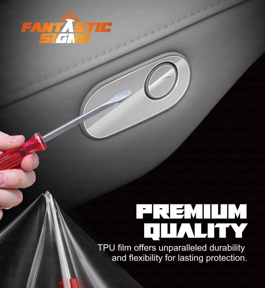 Inner Door-Open Button Protector for XPeng G6 2024-2025 - Fantastic Signs
