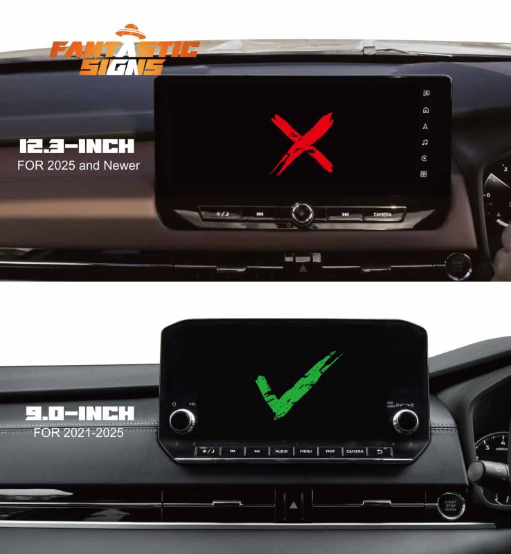 Screen Protector for Mitsubishi Outlander 2021-2025 - Fantastic Signs