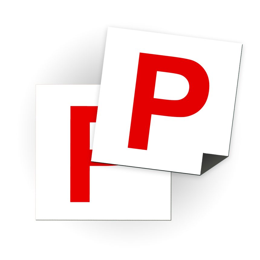 Red P Plate Car Magnet for NSW ACT QLD TAS- Fantastic Signs