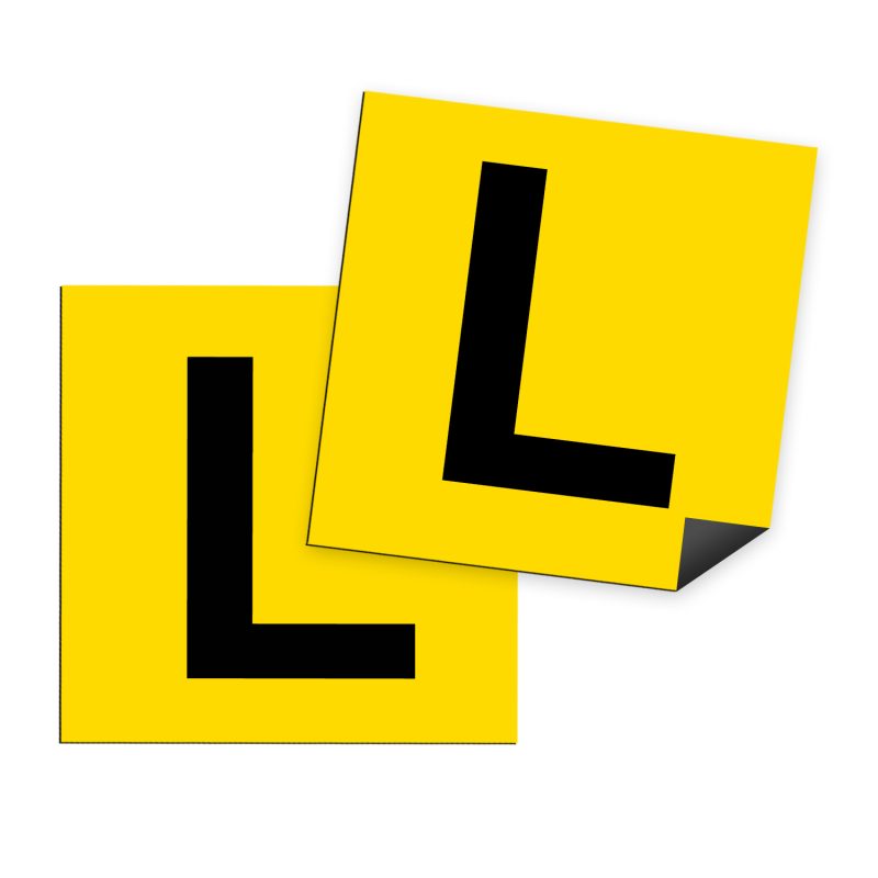 Magnetic L Plates for QLD TAS VIC WA SA Car Licence 2 Pieces ...