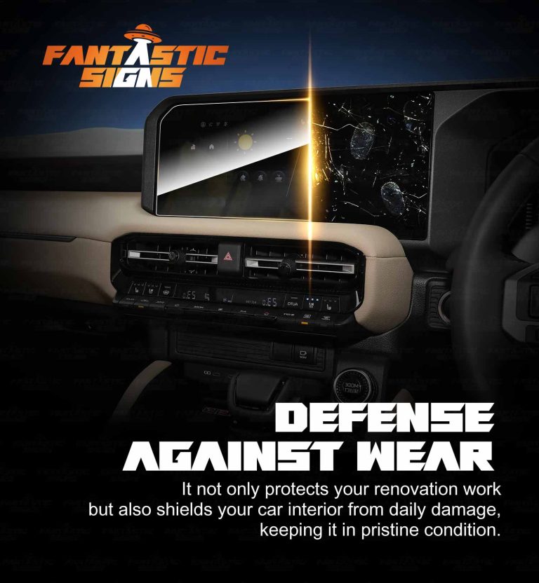 Screen Protector for Toyota Prado 250 2024-2025- Fantastic Signs