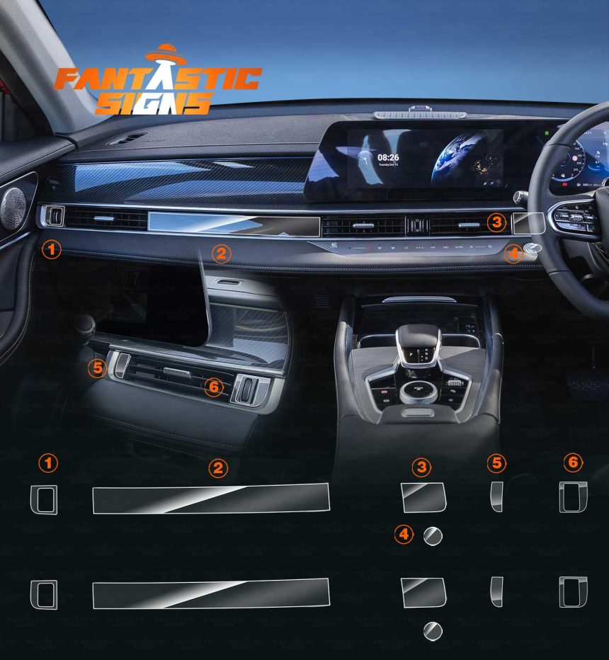 Dashboard Panel Protector for Chery Tiggo 8 Pro Max 2024-2025 ...