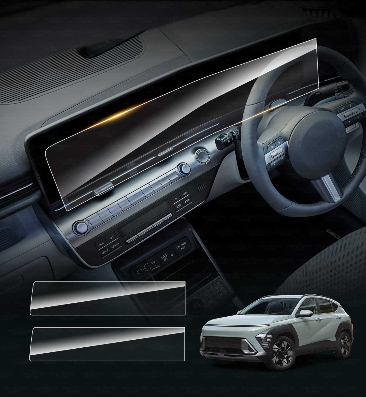 Screen Protector for Hyundai Kona 2023-2025 - Fantastic Signs