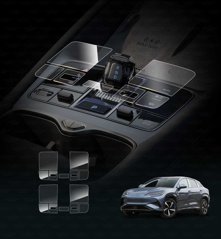 Gear Shift Buttons Protector for 2025 BYD Sealion 7- Fantastic Signs