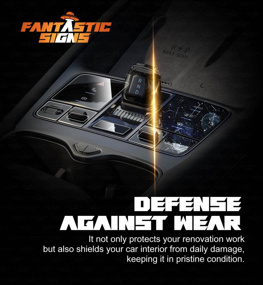 Gear Shift Buttons Protector for 2025 BYD Sealion 7- Fantastic Signs