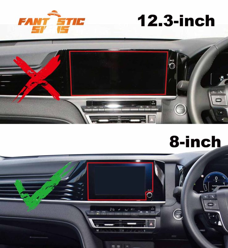 Screen Protector for Toyota Camry XV80 2024 and Newer - Fantastic Signs